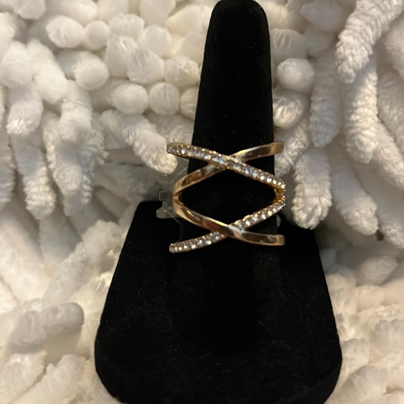 I AM | Accessories | New I Am Gold Tone Ring Size M 8 | Poshmark
